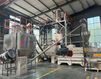 China Automatic Feeding Transport System For Powder Mixer With Screw Conveyor for sale
