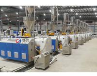 China Automatic Feeding Weighing Mixing Compounding System For PE Wood Plastic Extrusion for sale