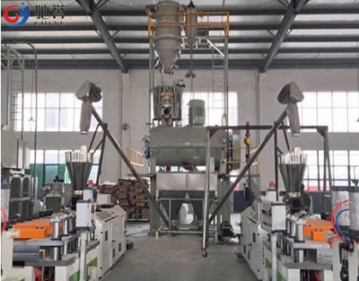 China Powder Mixer Mixing Machine With Dosing System And Raw Materials Loading Hopper for sale