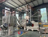 China High Speed Mixer PVC Composite Turbo Mixers With Pneumatic Dosing Conveying System for sale