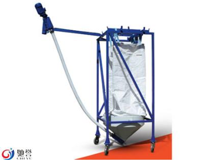 China Automatic Feeding Conveying Big Bag Discharge Station Screw Conveyors Raw Materials Storage Silo for sale