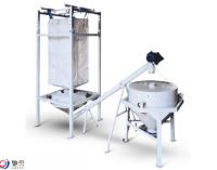 China Automatic Feeding Conveying Big Bag Discharge Station Screw Conveyors Raw Materials Storage Silo for sale