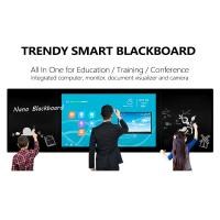 China Education Interactive Smart Whiteboard 4K Nano Capacitive Touch Panel Blackboard for sale