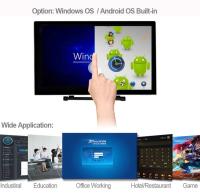 China Restaurant AIO All In One PC Touchscreen PCAP Touch Screen PC Monitor Capacitive for sale