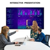 China 75 86 Inch Interactive Flat Panel Display PCAP All In One Touch Screen for sale