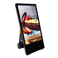 China Movable Outdoor Digital Signage Advertising Display High Brightness Waterproof IP65 for sale