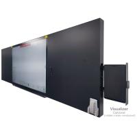 China 110'' Smart Interactive Whiteboard 4K UHD 2160P Windows Mac Android iOS Classroom Teaching Online Boards Conference for sale