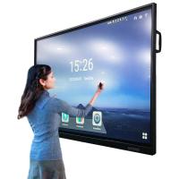 China Smart Interactive Board with Android APPs HDMI/USB/Bluetooth/Wi-Fi Connectivity LED/LCD Screen Panel for sale
