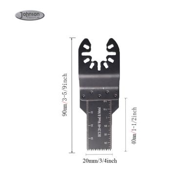 China HCS 20mm Plunge Quick Release Oscillating Multi Tool Saw Blades For Plastic for sale