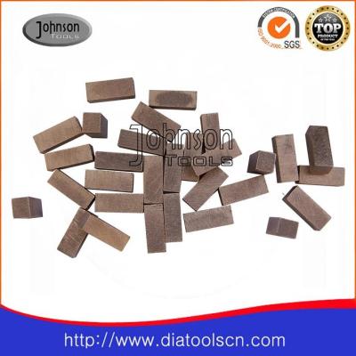 China Johnson Tools Diamond Segments 300-3500mm for Stone Cutting - Professional Saw Blade Components for sale