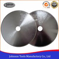 China EP Disc 01 Electroplated Continuous Rim Diamond Blade 105-300mm for Marble Cutting with 3mm Segment Height for sale