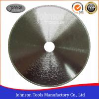China EP Disc 01 Electroplated Continuous Rim Diamond Blade 105-300mm for Marble Cutting with 3mm Segment Height for sale