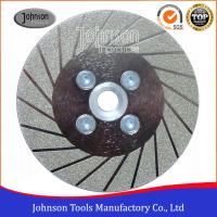China EP Disc 04 Electroplated Diamond Grinding Wheels 105-300mm with 20mm Edge for Chip-Free Dry Cutting for sale