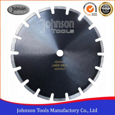 China 12-24 Inch Laser Welded Asphalt Cutting Blades with Drop Protection Segments 300-600mm Diameter for sale