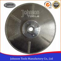 China Electroplated Diamond Saw Blades 105-300mm for Marble and Granite Cutting with 20mm/22.23mm Center Holes for sale