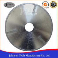 China Electroplated Diamond Saw Blades 105-300mm for Marble and Granite Cutting with 20mm/22.23mm Center Holes for sale