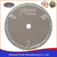 China Electroplated Diamond Saw Blades 105-300mm for Marble and Granite Cutting with 20mm/22.23mm Center Holes for sale