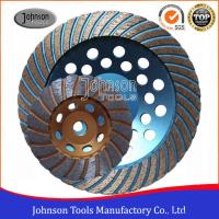 China Turbo Diamond Grinding Wheel 105-180mm with 16-22.23mm Bore for Concrete and Granite for sale