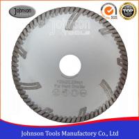 China GU Turbo Diamond Stone Cutting Blades 105-230mm for Hard Granite with 2-2.6mm Segment Thickness for sale