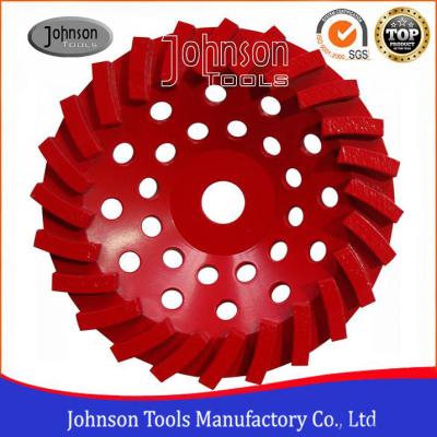 China 105-180mm Diamond Swirl Cup Wheel for Concrete Grinding | M14 & 5/8