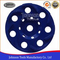 China Boomerang Shaped 5/6 Inch Concrete Grinding Wheel 50x6.2x7mm with 7 Segments for Rough Surface Preparation for sale
