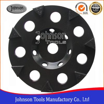 China Diamond Triangle Concrete Grinding Wheel 4