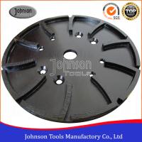 China 250mm Diamond Grinding Wheel with 60x8x7mm Segments - 20 Segment Metal Bond for Concrete Floor Preparation for sale