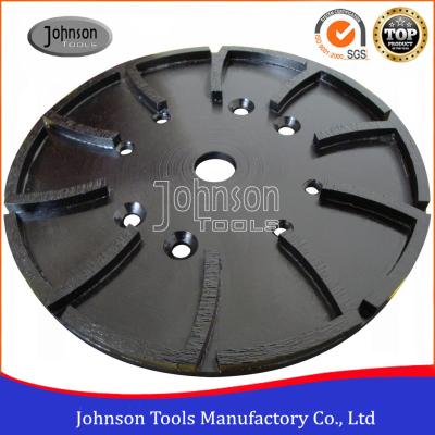 China 250mm Diamond Grinding Wheel with 60x8x7mm Segments - 20 Segment Metal Bond for Concrete Floor Preparation for sale