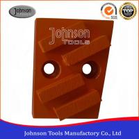 China Diamond Grinding Block 40x10x10mm Four Segment for Concrete & Epoxy Floor Removal | 0.4kg Metal Bond for sale