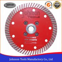 China 110mm-230mm Diamond Stone Cutting Blades for Granite and Concrete - Sintered Turbo Design with M14/5/8