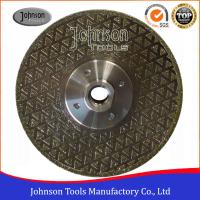 China EP Disc 09-1 Single Side Star Electroplated Diamond Blades 105-300mm for Marble Granite Cutting for sale