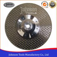 China EP Disc 09-1 Single Side Star Electroplated Diamond Blades 105-300mm for Marble Granite Cutting for sale
