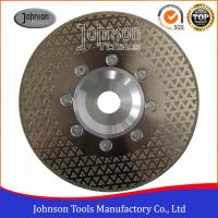 China EP Disc 09-1 Single Side Star Electroplated Diamond Blades 105-300mm for Marble Granite Cutting for sale