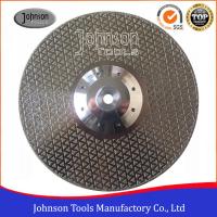 China EP Disc 09-1 Single Side Star Electroplated Diamond Blades 105-300mm for Marble Granite Cutting for sale
