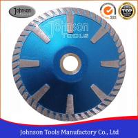 China 105-125mm Concave Diamond Stone Cutting Blade for Marble and Granite - 2.4-3mm Segment Thickness for sale