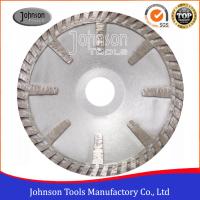 China 105-125mm Concave Diamond Stone Cutting Blade for Marble and Granite - 2.4-3mm Segment Thickness for sale