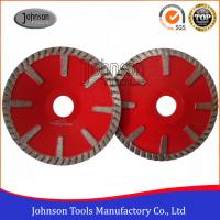 China 105-125mm Concave Diamond Stone Cutting Blade for Marble and Granite - 2.4-3mm Segment Thickness for sale