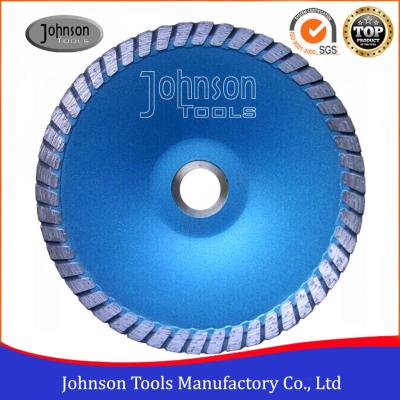 China 5-7 Inch Diamond Stone Cutting Blades 125mm-180mm Turbo Continuous for Granite Marble Countertops for sale