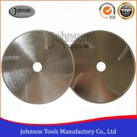 China EP Disc 10 Electroplated Diamond Blades 105-300mm with Protection Teeth for Marble and Granite Cutting for sale