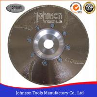 China EP Disc 10 Electroplated Diamond Blades 105-300mm with Protection Teeth for Marble and Granite Cutting for sale