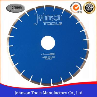 China Laser Welded Diamond Rock Saw Blades 300-600mm Dry Wet Cutting Marble Stone for sale