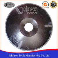 China Electroplated Diamond Grinding Wheel 150mm/180mm with 22.23mm Center Hole for Marble and Stone Processing for sale
