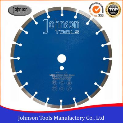 China 4-24 Inch Dry Cut Diamond Concrete Saw Blade Laser Welded Long Life 105-600mm for sale