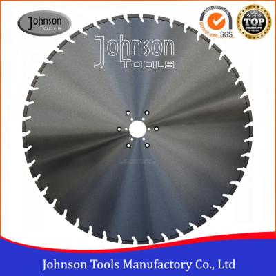 China Laser Welded Diamond Wall Saw Blade 600-1600mm Diameter 4.8/5mm Segment Thickness for Concrete Cutting for sale