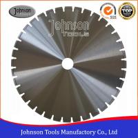 China 24-64 Inch Laser Welded Diamond Wall Saw Blades for Concrete Cutting with 40mm Segments and SGS/GB Certification for sale