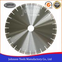 China 16 Inch 400mm Laser Welded Diamond Blade for Hard Granite Cutting 28 Teeth for sale