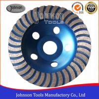 China 125mm Turbo Cup Wheel Diamond Grinding Disc for Concrete - 5 Inch with 20x5mm Segments and M14 Arbor for sale