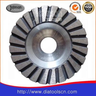 China Lightweight 100-180mm Turbo Diamond Grinding Wheel with Aluminum Core for Concrete for sale