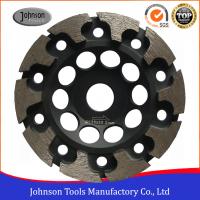 China 125mm T Segment Diamond Cup Grinding Wheel Metal Bond 10 Teeth 22.23mm Bore for sale
