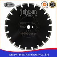China 350mm Diamond Cutting Disc with 3.2mm Segment Thickness and Undercut Protection for Asphalt and Concrete for sale